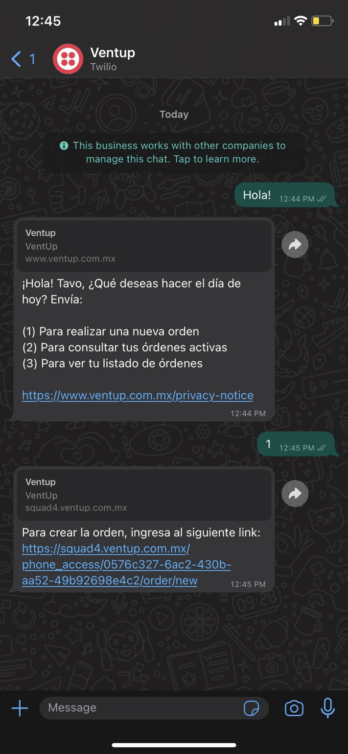 Pedidos por WhatsApp